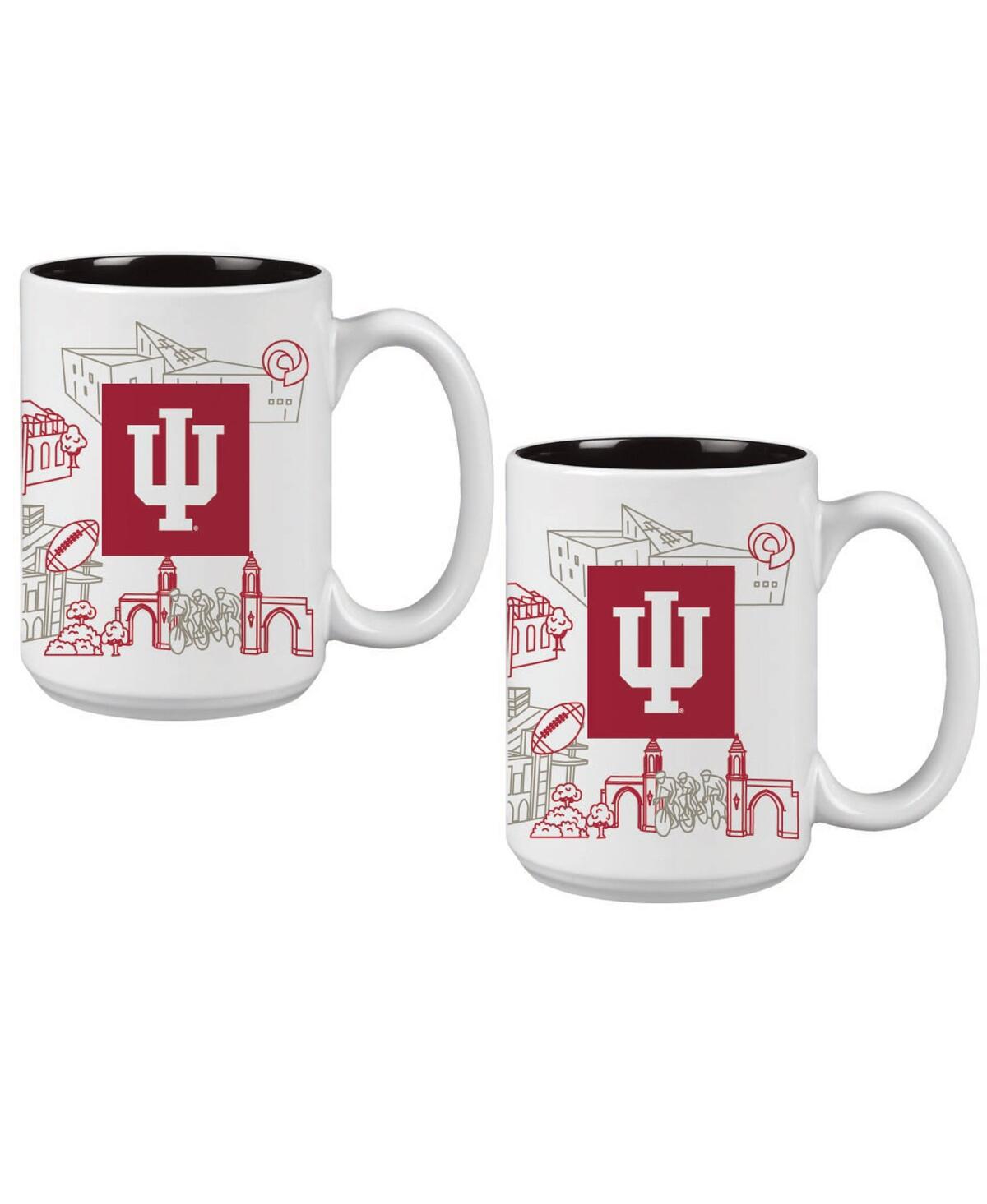 Click here for Indigo Falls Indiana Hoosiers 15oz. Campus Line Ar... prices