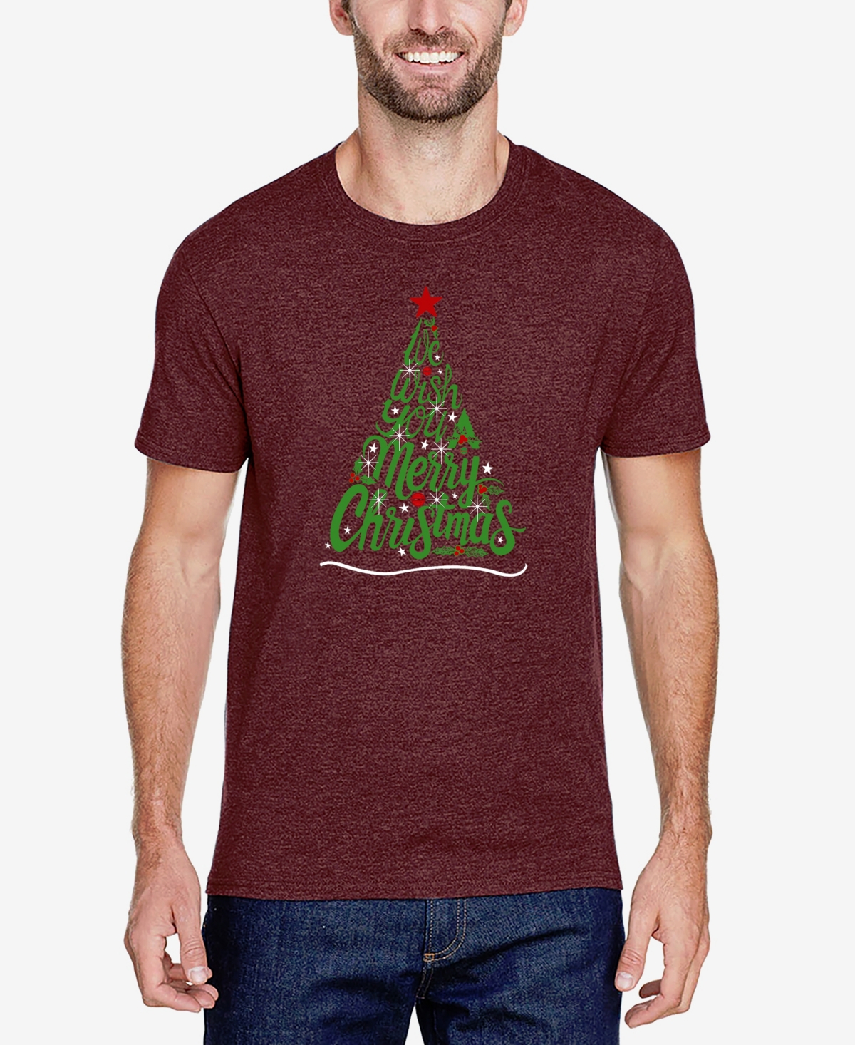 Click here for La Pop Art Mens Premium Blend Word Art T-Shirt - B... prices