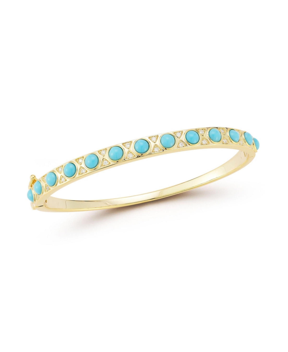 Click here for Rachel Zoe 14K Gold Plated Sterling Silver Turquoi... prices