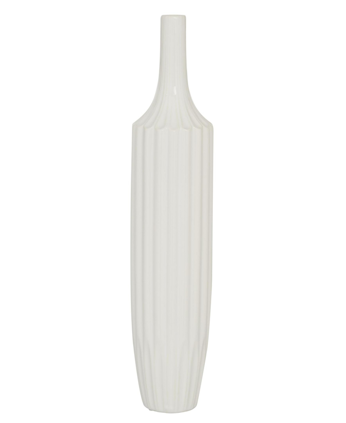 Click here for Rosemary Lane Ceramic Stripe Texture Decorative Va... prices