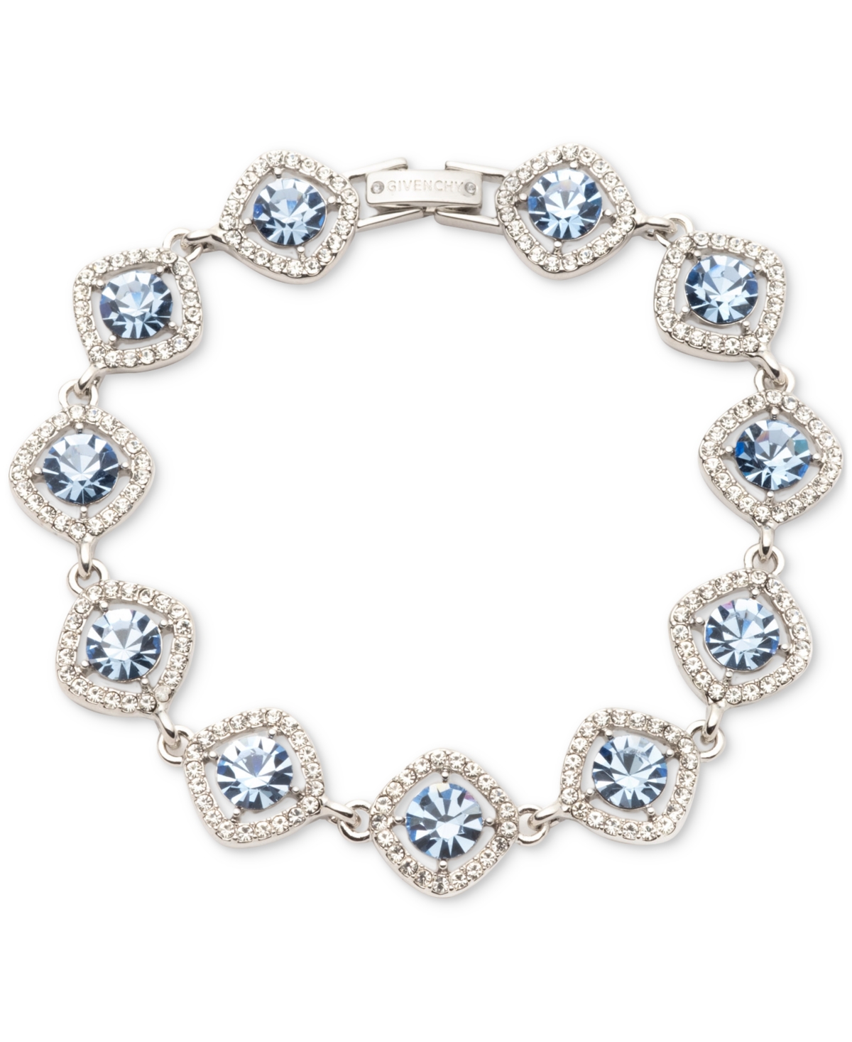 Click here for Givenchy Pave & Round Crystal Halo Flex Bracelet -... prices