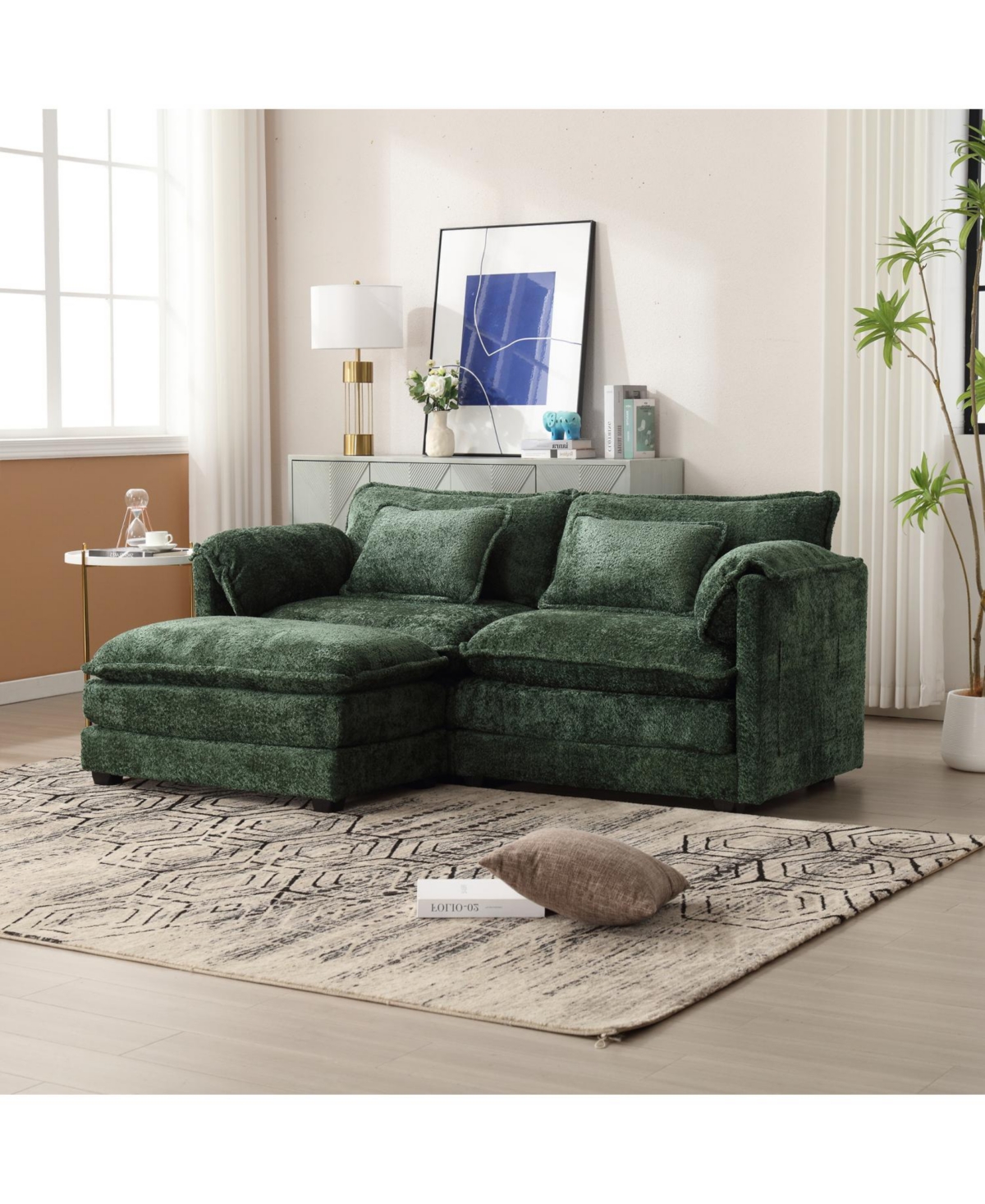 Click here for Streamdale Chenille fabric  removable armrests wit... prices