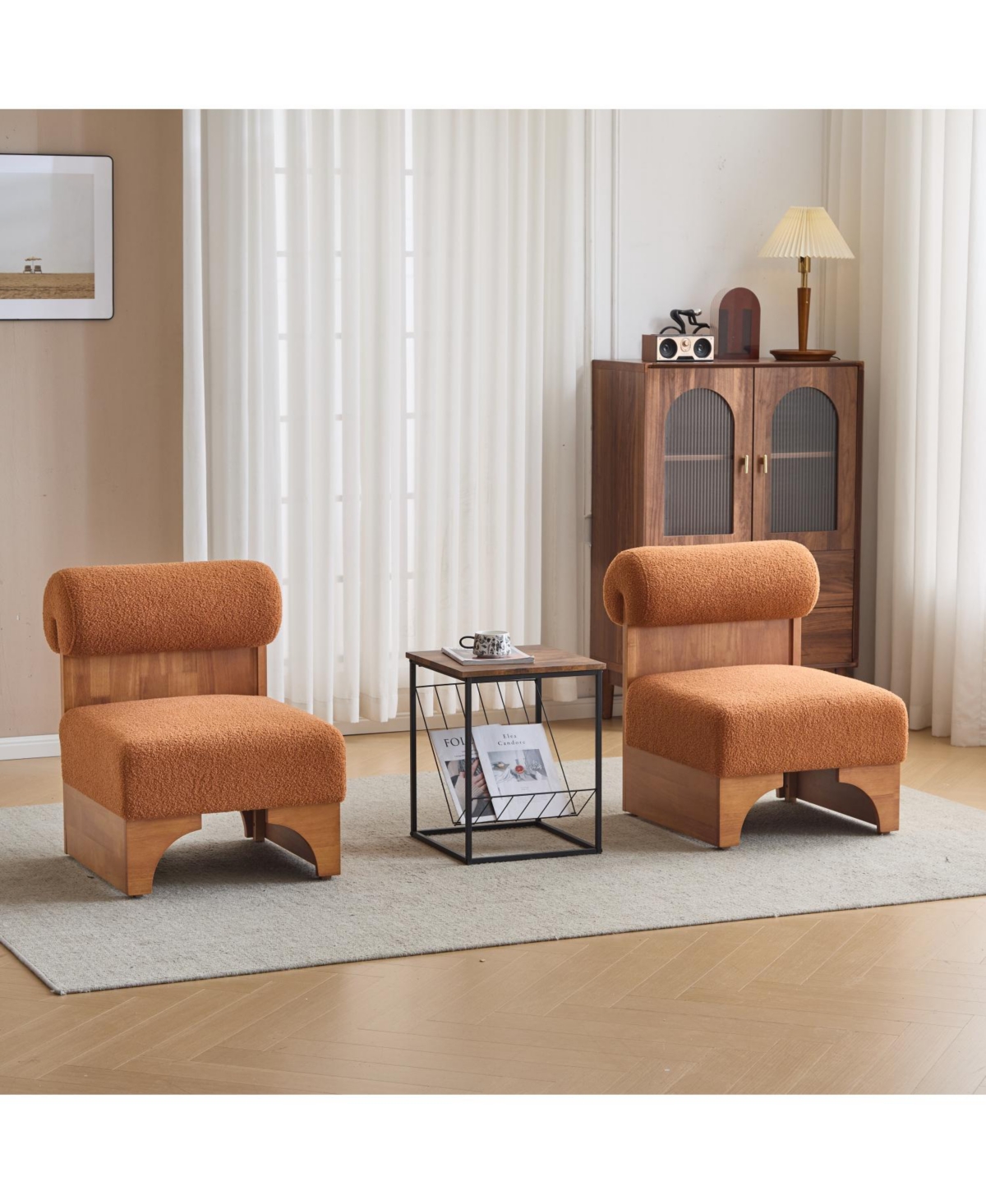 Click here for Streamdale Furniture Boucle Lounge Chairs (Set of... prices