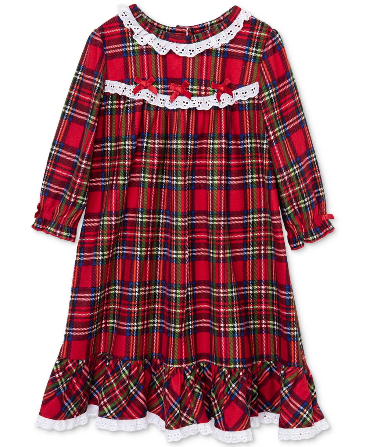 Click here for Little Me Baby Girls Plaid Nightgown - Red Plaid prices