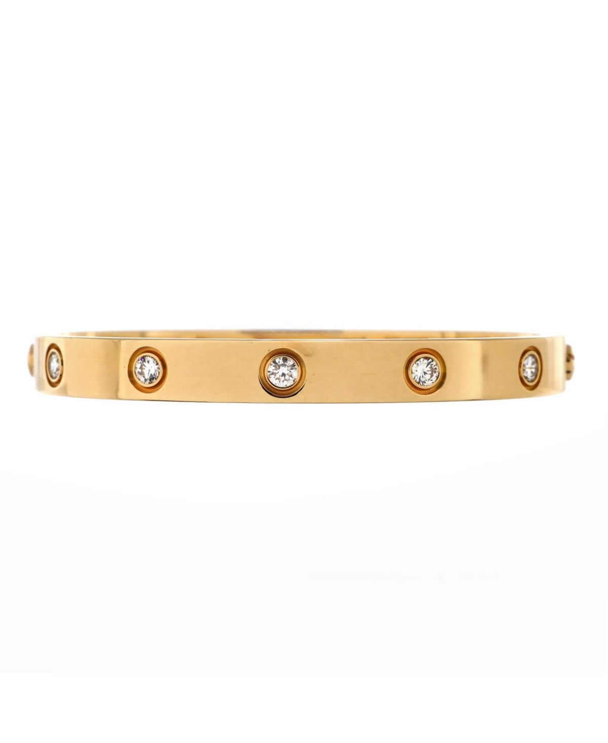 Click here for Pre-Owned Cartier Love 10 Diamond Bracelet 18K Gol... prices