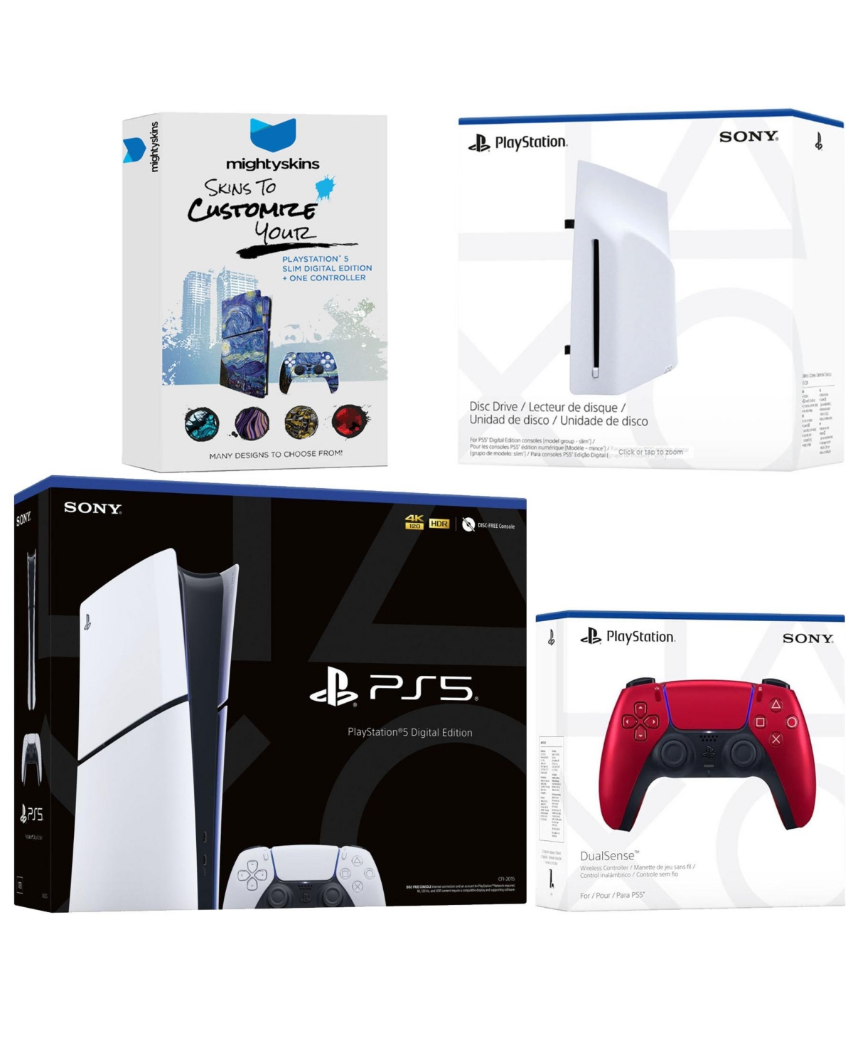 Click here for Sony PlayStation 5 Slim Digital Bundle with Disc D... prices