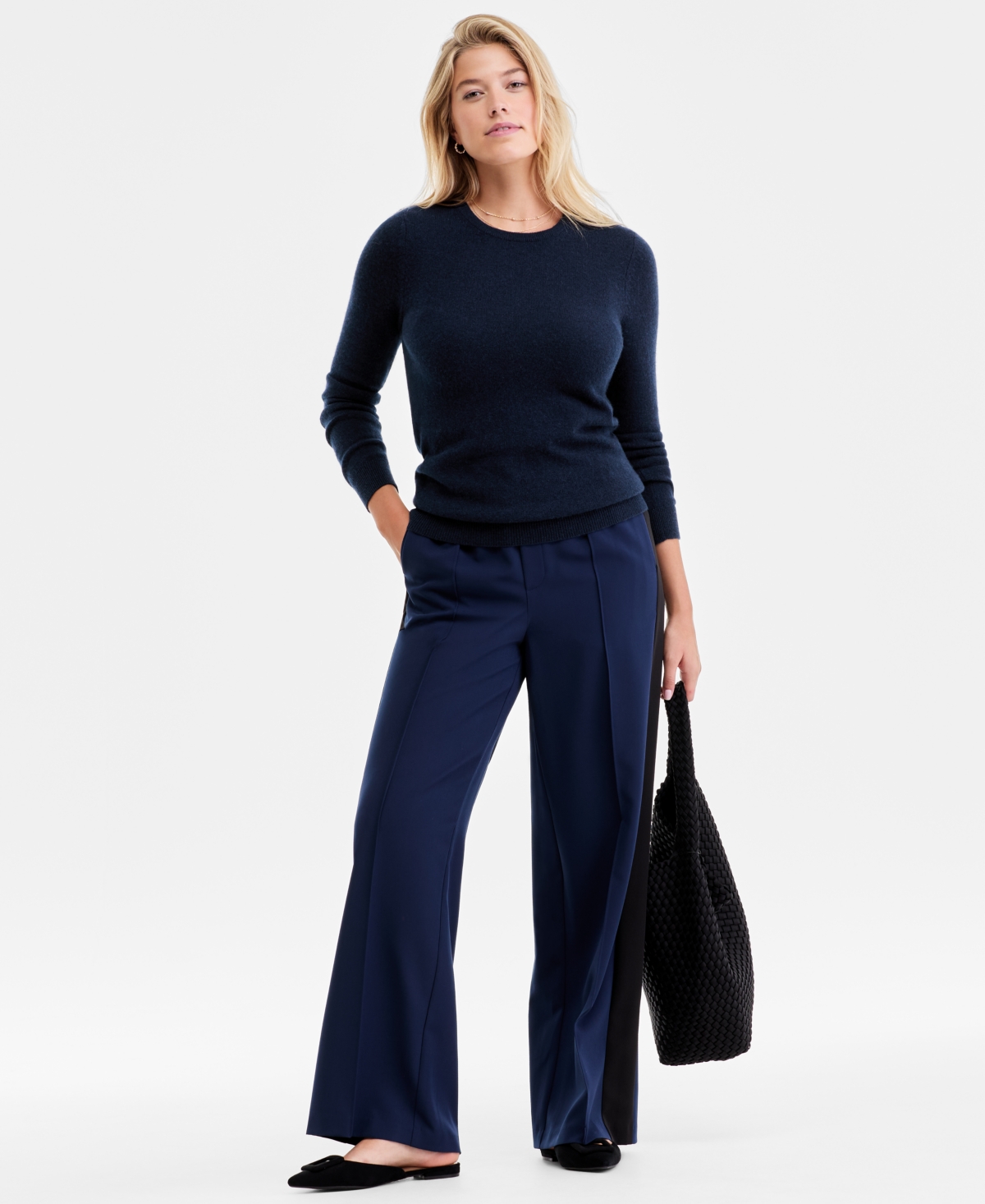 Click here for Charter Club Womens Long-Sleeve 100 Cashmere Crewn... prices