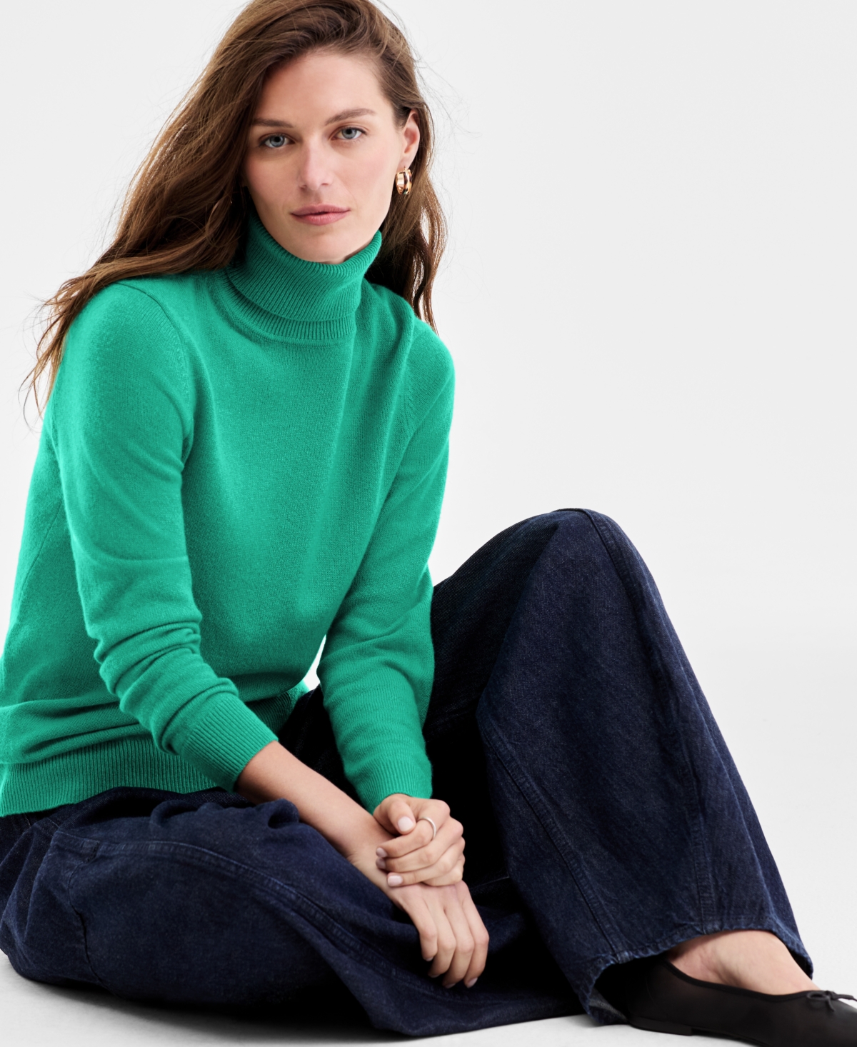 Click here for Charter Club Womens 100 Cashmere Turtleneck Sweate... prices