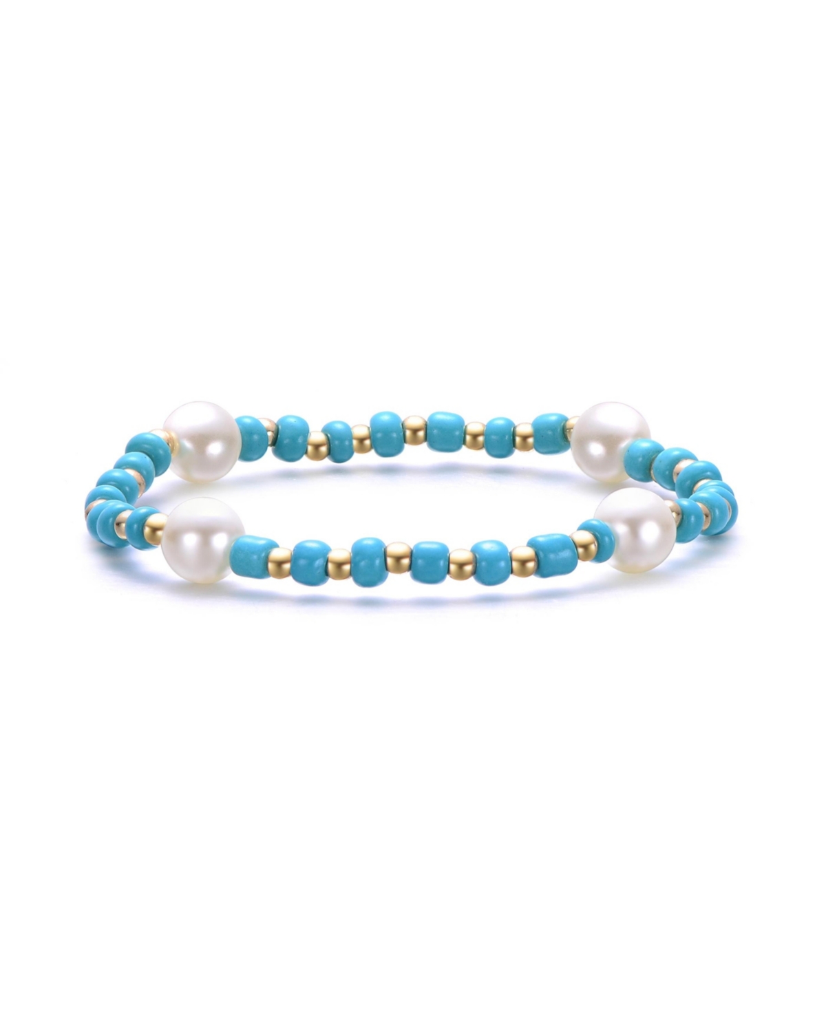 Click here for GiGiGirl 14K Gold Plating with Colored Beads with... prices