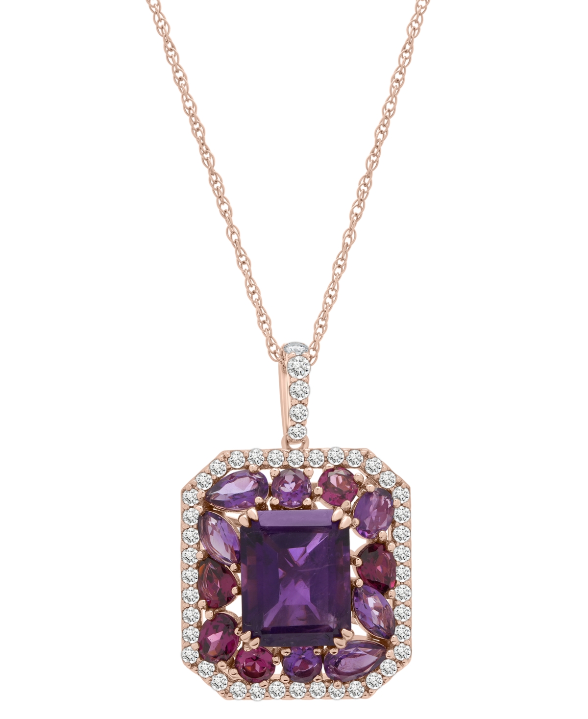 Click here for Amethyst (4-1/20 ct. t.w.)  Rose de France Amethys... prices