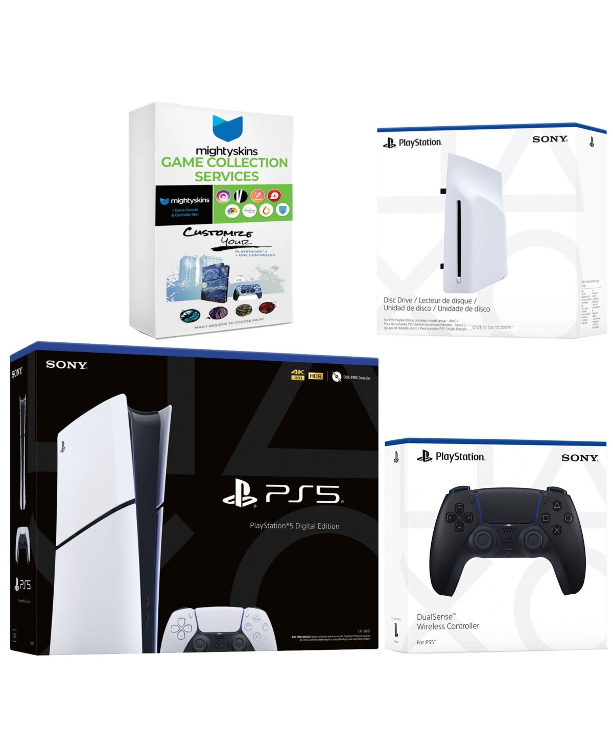 Click here for Sony PlayStation 5 Slim Digital Bundle with Disc D... prices