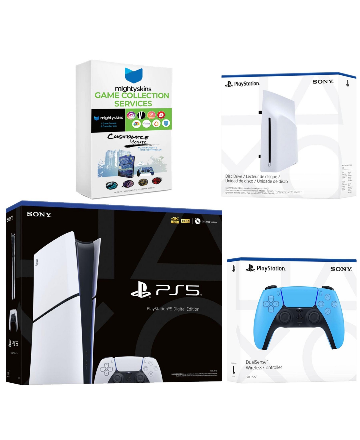 Click here for Sony PlayStation 5 Slim Digital Bundle with Disc D... prices