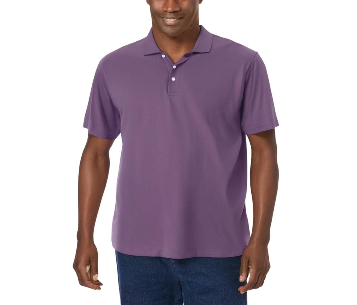 Click here for KingSize Big & Tall Shrink-Less Classic Cotton Pol... prices