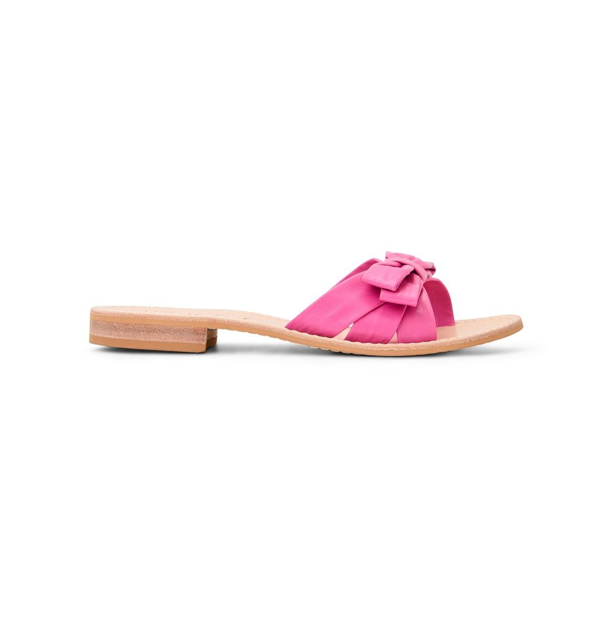Click here for Brightly Bow Sandal - Nappa - Fucshia pink prices