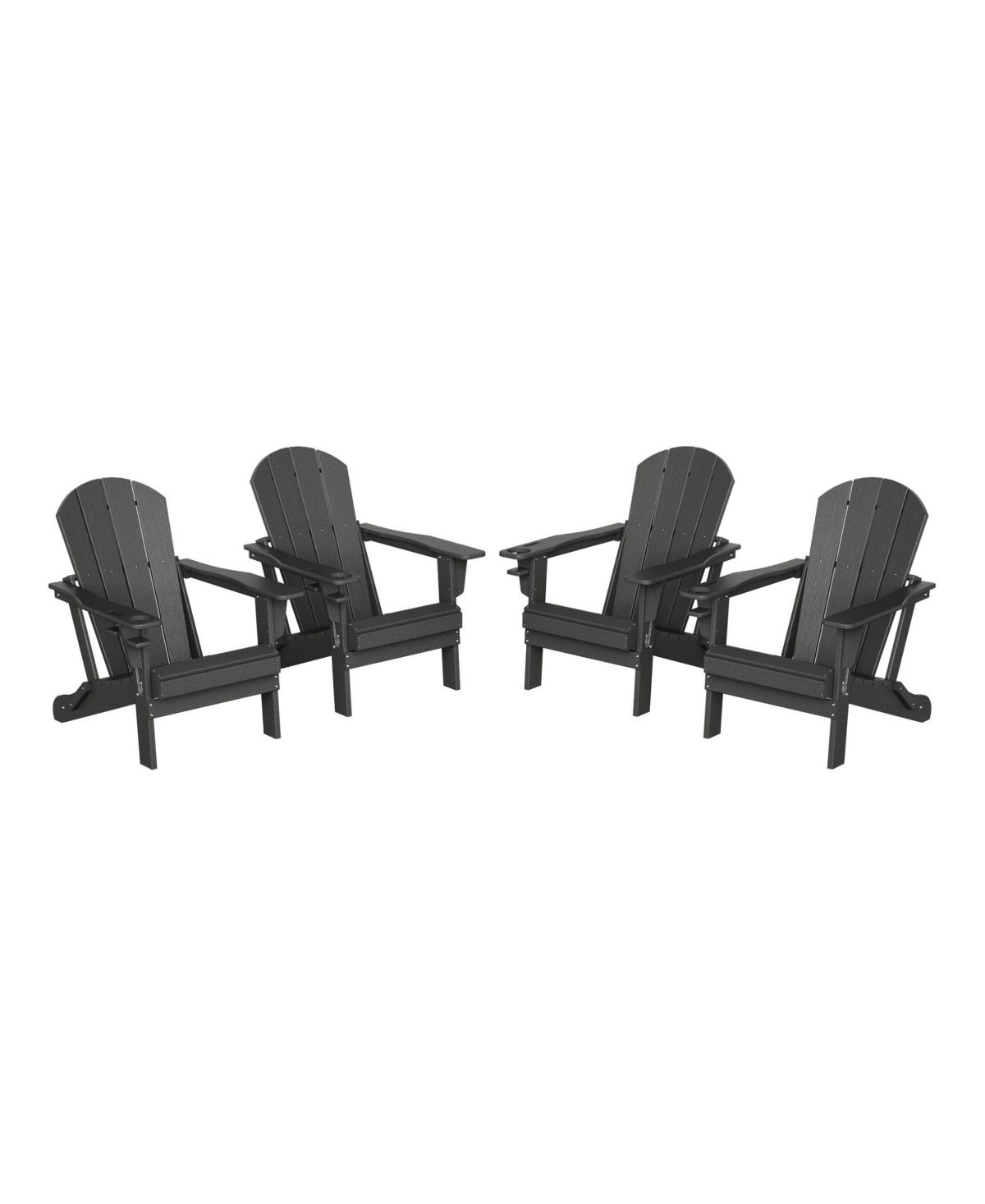 Click here for Outdoor Patio Hdpe Resin Folding Adirondack Chairs... prices