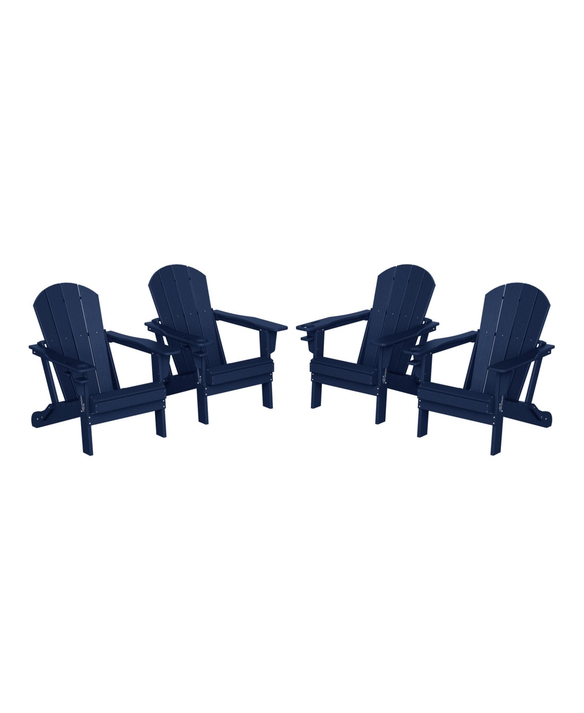 Click here for Outdoor Patio Hdpe Resin Folding Adirondack Chairs... prices