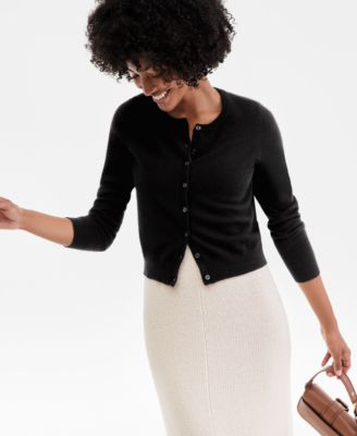 Click here for Charter Club Womens 100 Cashmere Crewneck Cardigan... prices