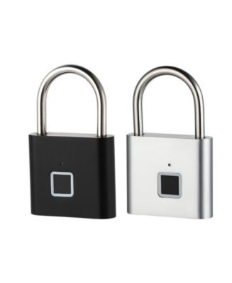 Fingerprint Luggage Lock - Silver - Macy's