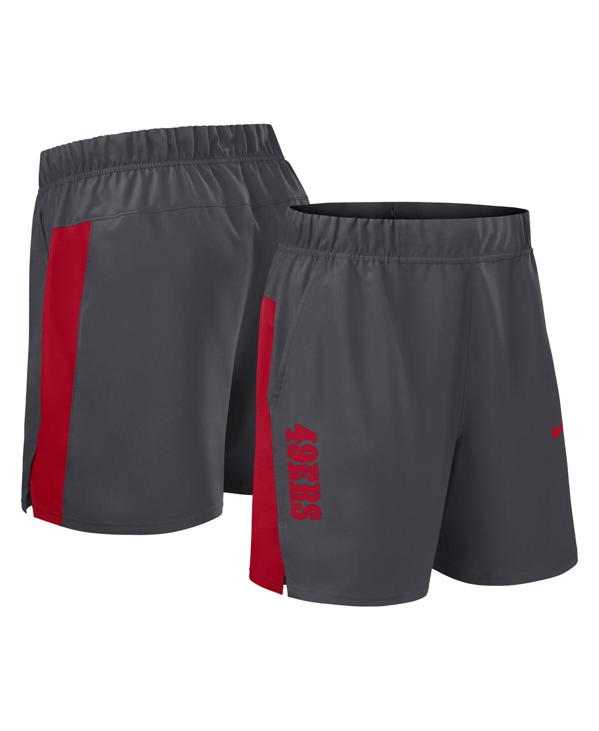 Click here for Nike Mens Gray San Francisco 49ers Woven Victory P... prices