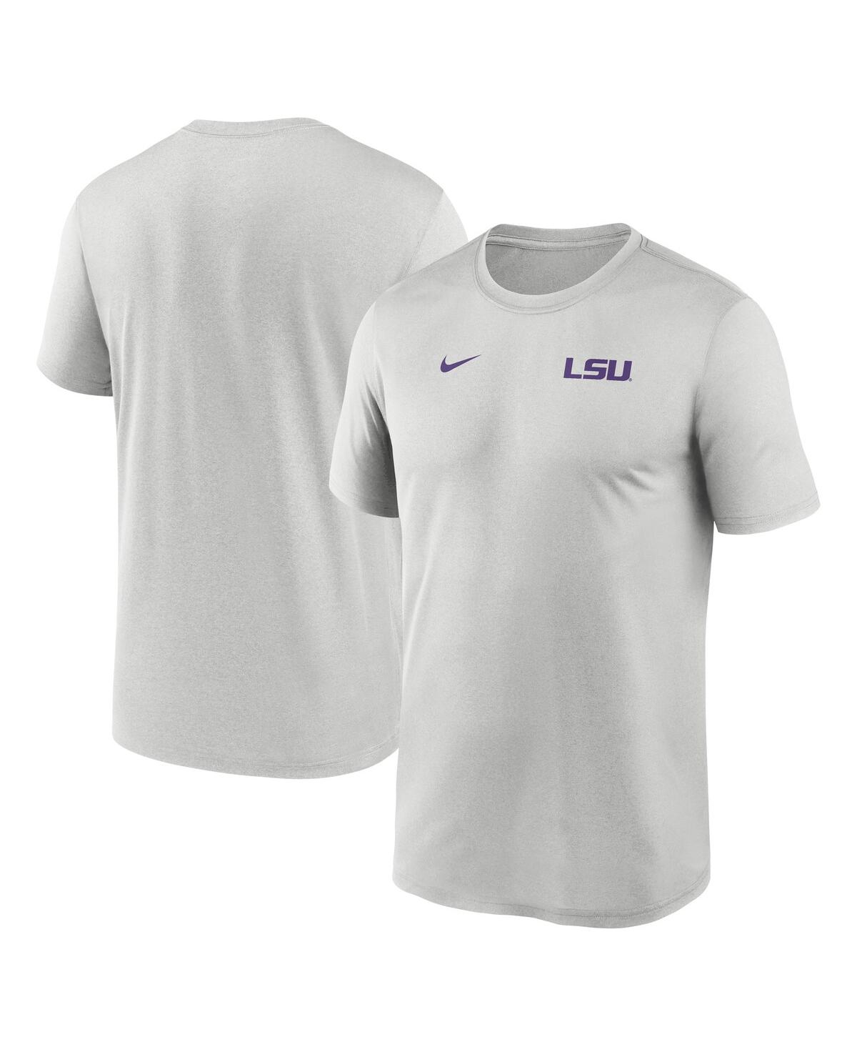 Click here for Nike Mens Gray Lsu Tigers 2025 Sideline Small Logo... prices