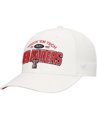 Top of the World Men's White Texas Tech Red Raiders Iconic Logo ...