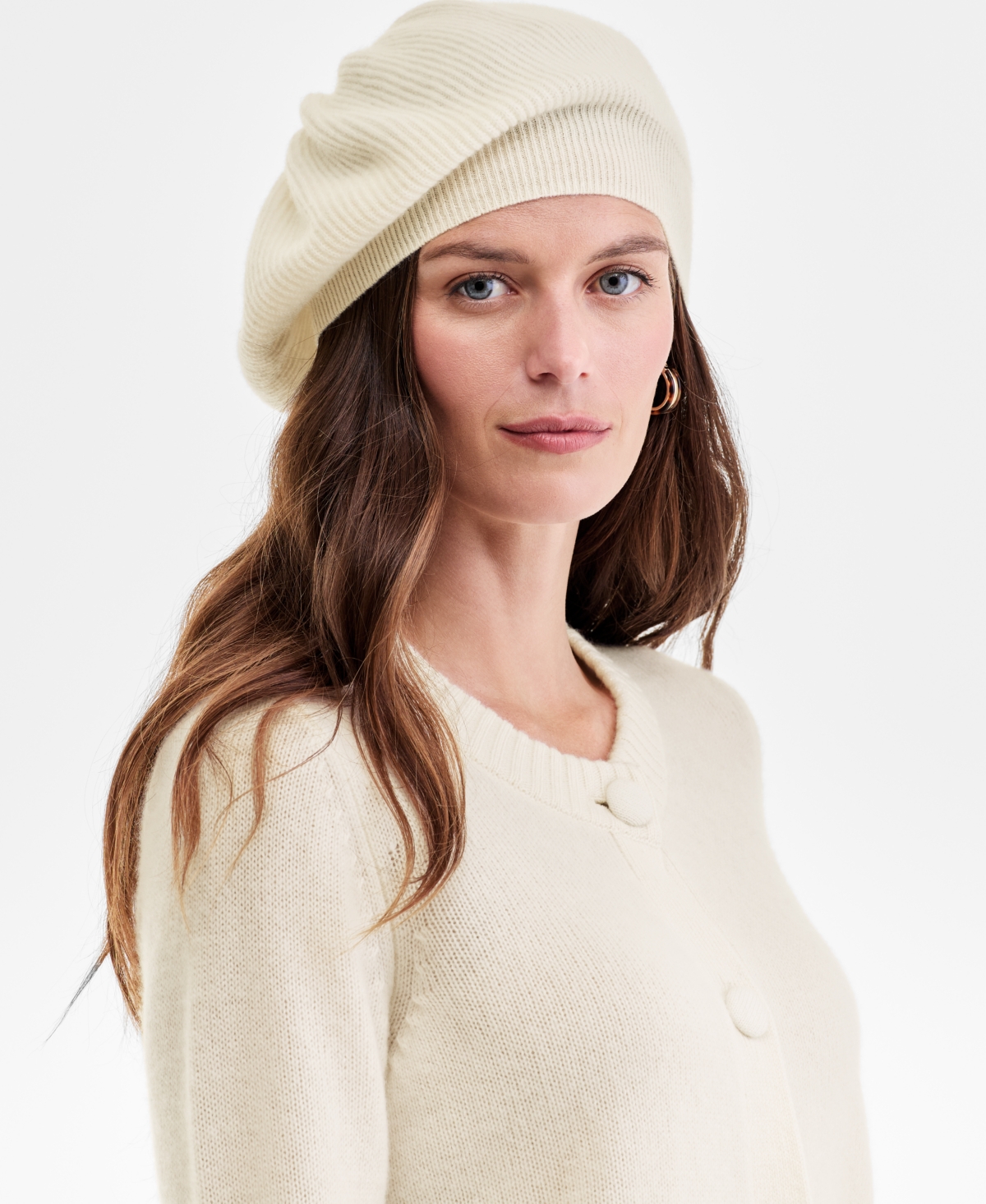 Click here for Charter Club Cashmere Knit Beret  Created for Macy... prices