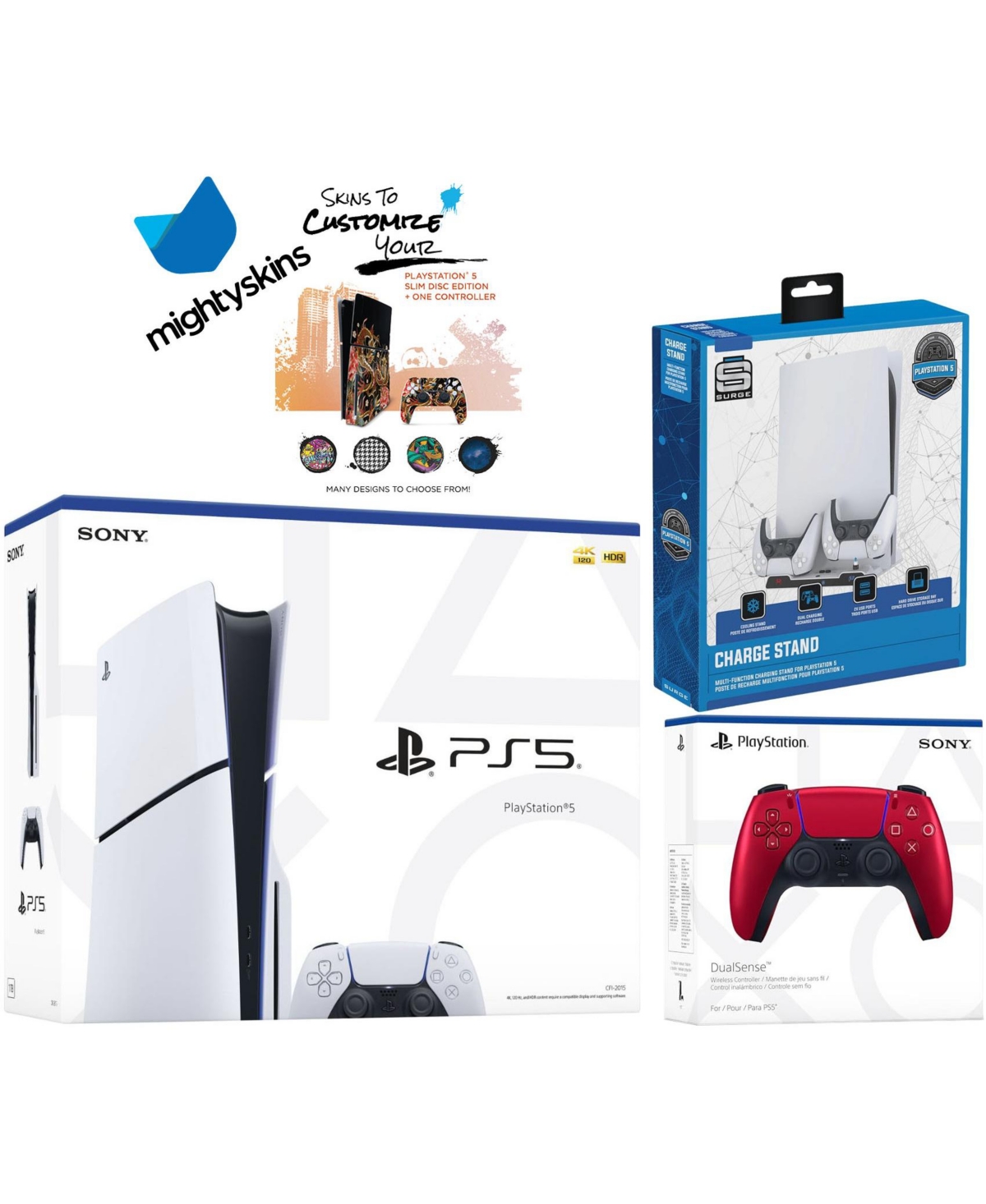 Click here for Sony PlayStation 5 Slim Disc with Extra Volcanic R... prices