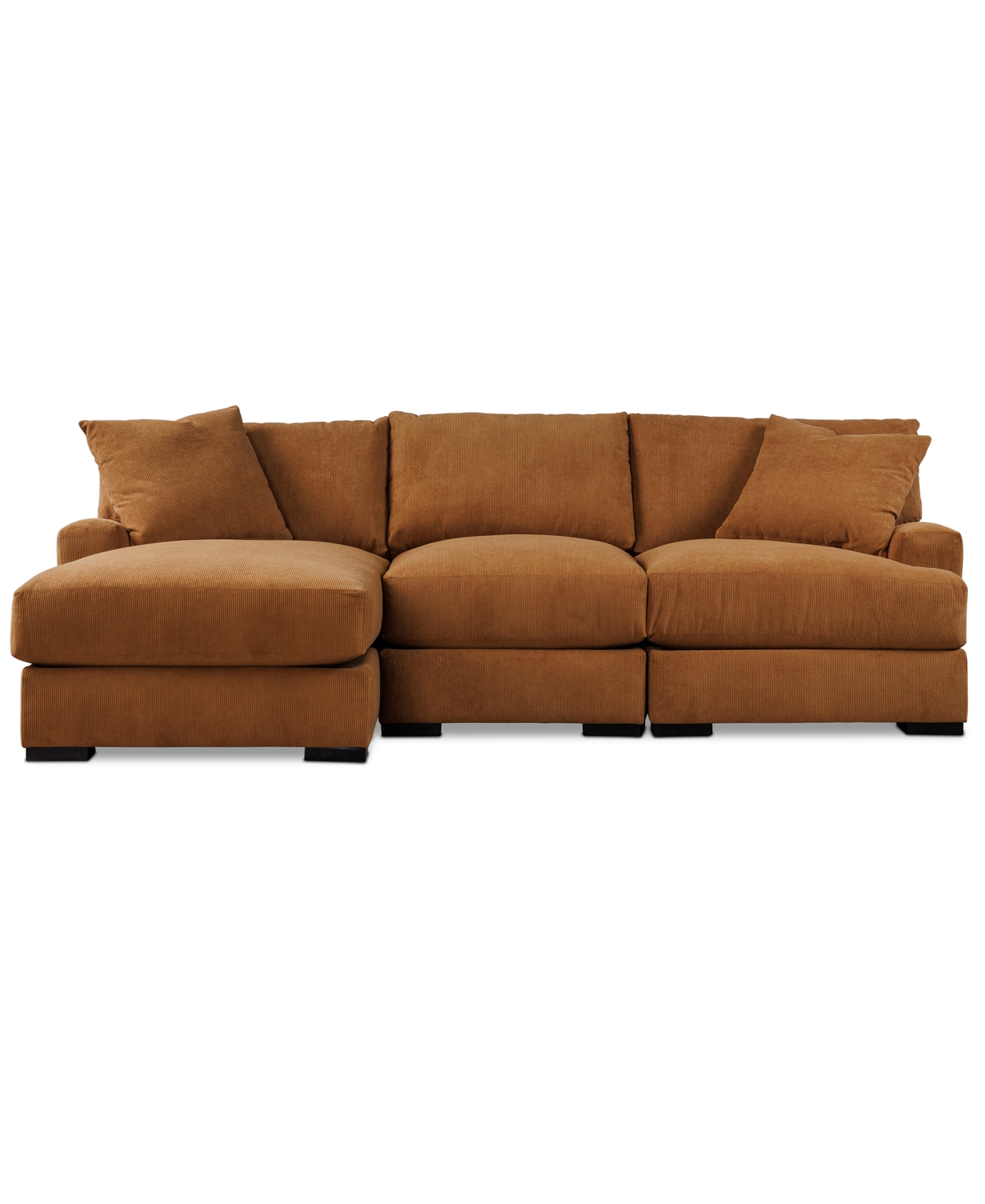 Click here for Rhyder 3-Pc. Fabric Chaise Sectional  Exclusively... prices