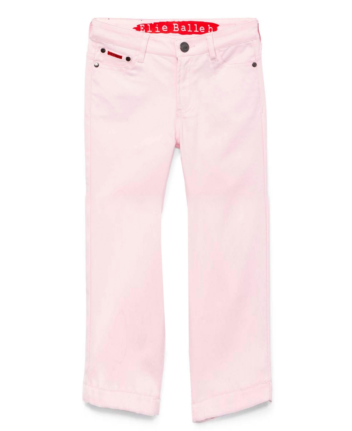 Click here for Elie Balleh Big Boys Pink Slim Fit 5 Pocket Twill... prices