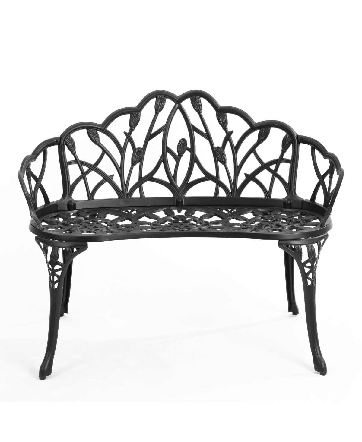 Click here for Mondawe Cast aluminium bench - Black prices