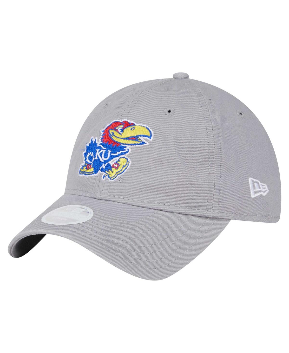 Click here for New Era Womens Gray Kansas Jayhawks Logo 9TWENTY A... prices