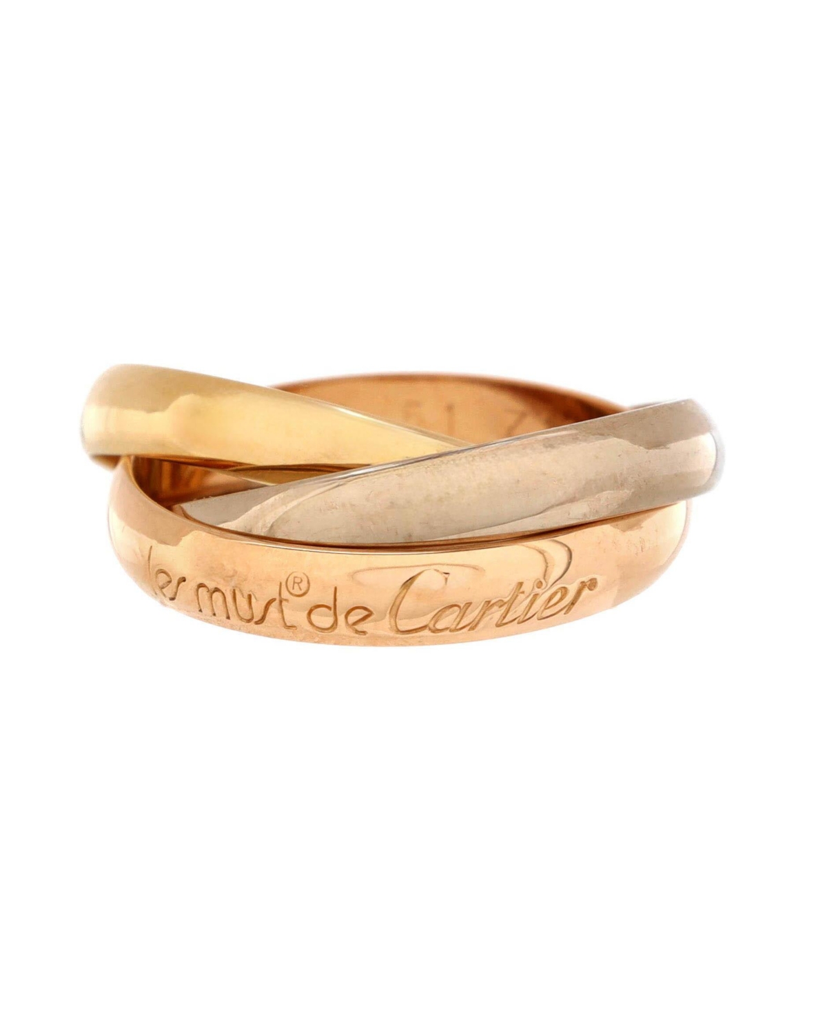 Click here for Pre-Owned Cartier Les Must de Cartier Trinity Ring... prices