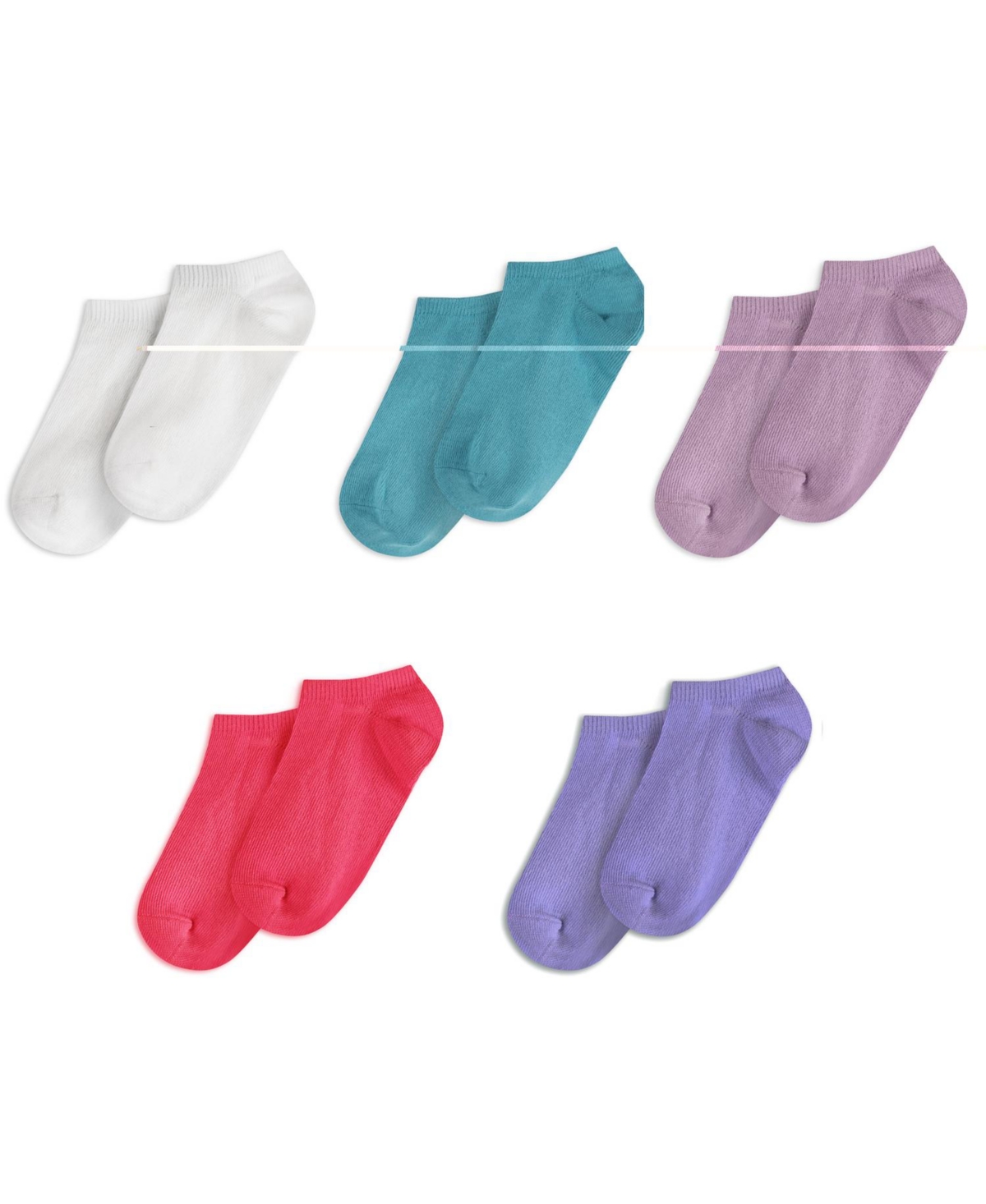 Click here for Mightly Kids Organic Cotton Crew Socks 5-pack - Wh... prices