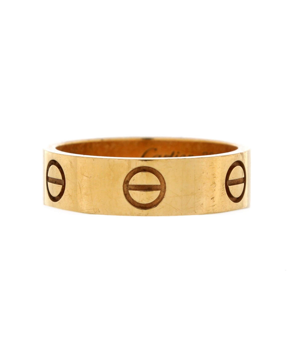Click here for Pre-Owned Cartier Love Band Ring 18K Gold - 18k go... prices