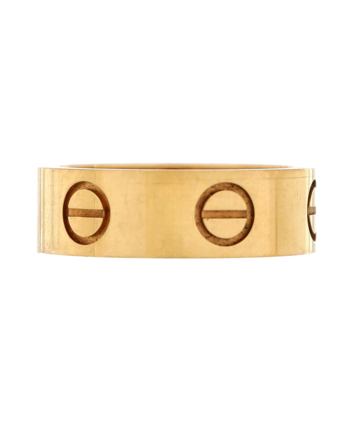 Click here for Pre-Owned Cartier Love Band Ring 18K Gold - 18k go... prices