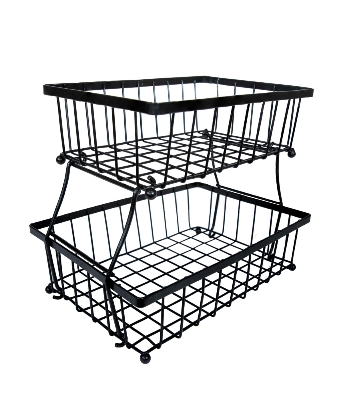Click here for Indoor Metal Wire 2-Tier Collapsible Tabletop Stor... prices