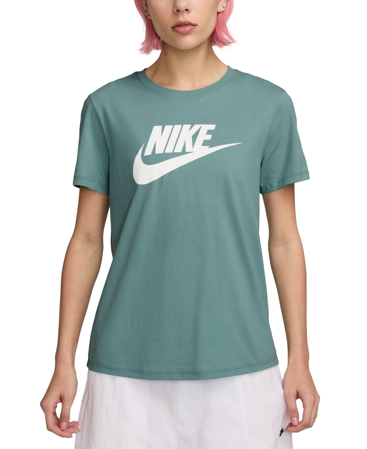 Click here for Nike Sportswear Womens Essentials Logo T-Shirt - C... prices