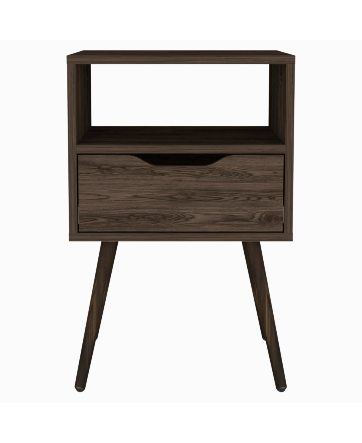 Click here for One Drawer Faux Wood Nightstand For Bedside Organi... prices