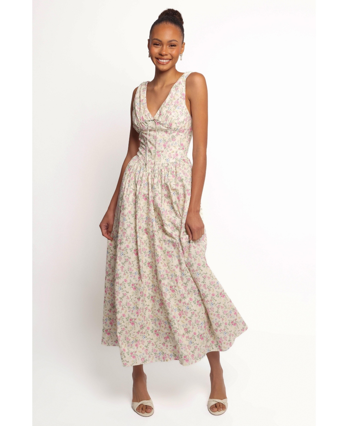 Click here for Petal and Pup Womens Veda Maxi Dress - Pink prices