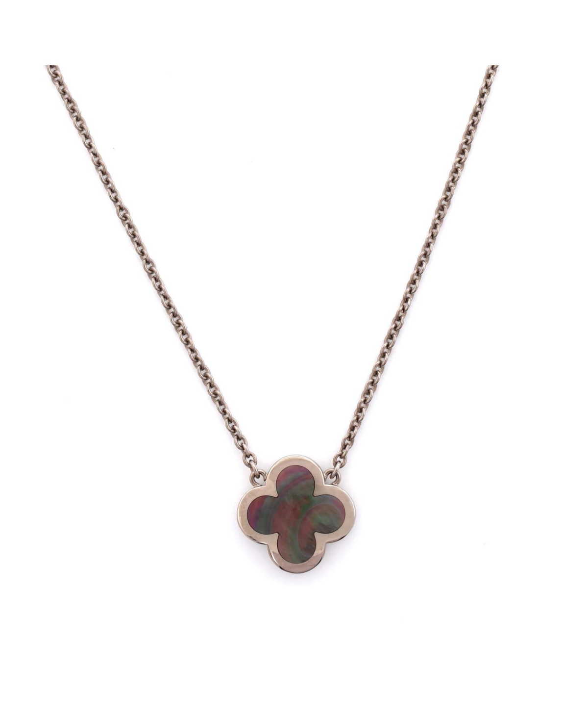 Click here for Pre-Owned Van Cleef & Arpels Pure Alhambra Pendant... prices