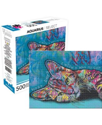 Dean Russo Cat 2 500 Piece Jigsaw Puzzle - Macy's