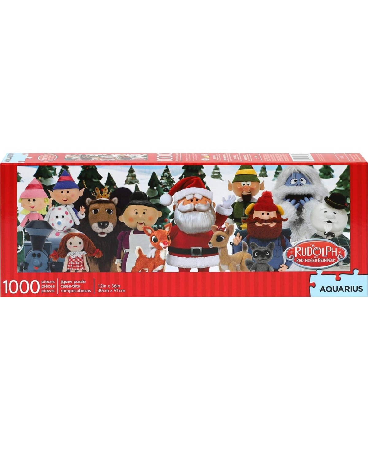 Click here for Rudolph the Red-Nosed Cast 1000 Piece Slim Jigsaw... prices