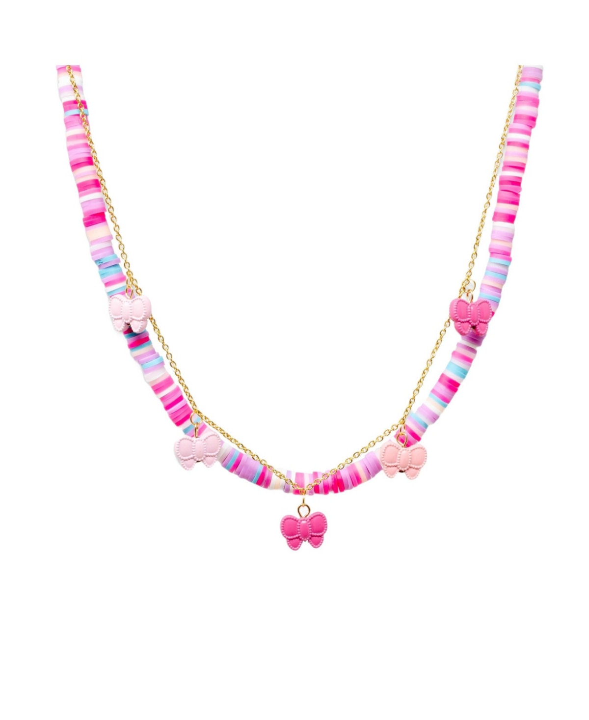 Click here for Zomi Gems Girls Colorful Disk Necklace & Charm Duo... prices