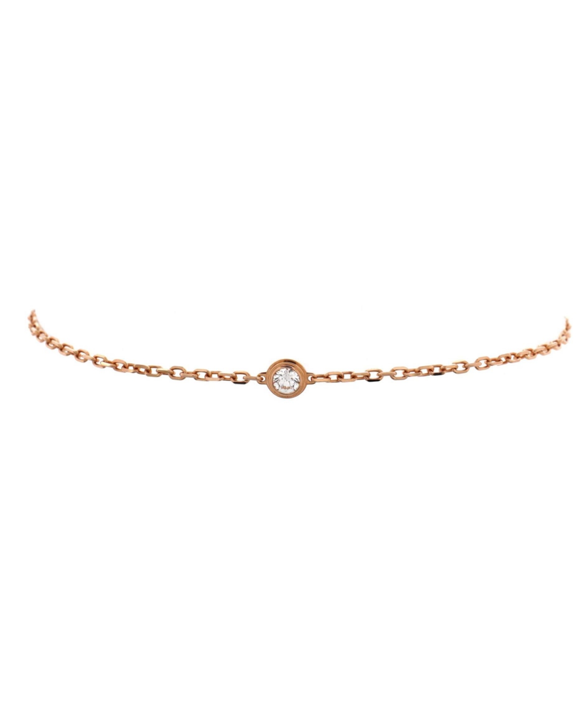 Click here for Pre-Owned Cartier Small DAmour Bracelet 18K Rose G... prices
