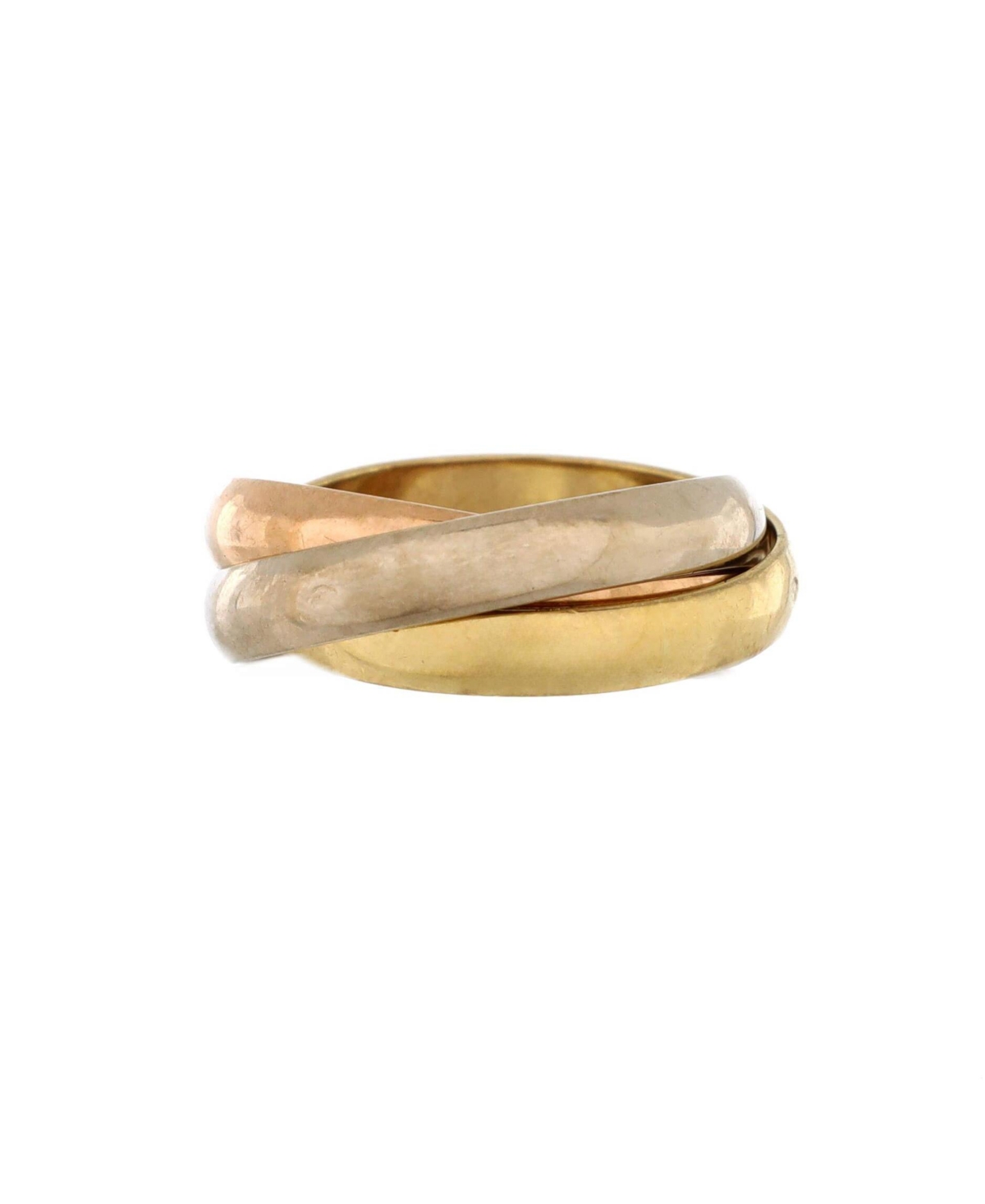 Click here for Pre-Owned Cartier Medium Trinity Ring 18K Tricolor... prices