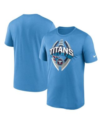 Nike Men's Light Blue Tennessee Titans Legend Icon Performance T-Shirt ...
