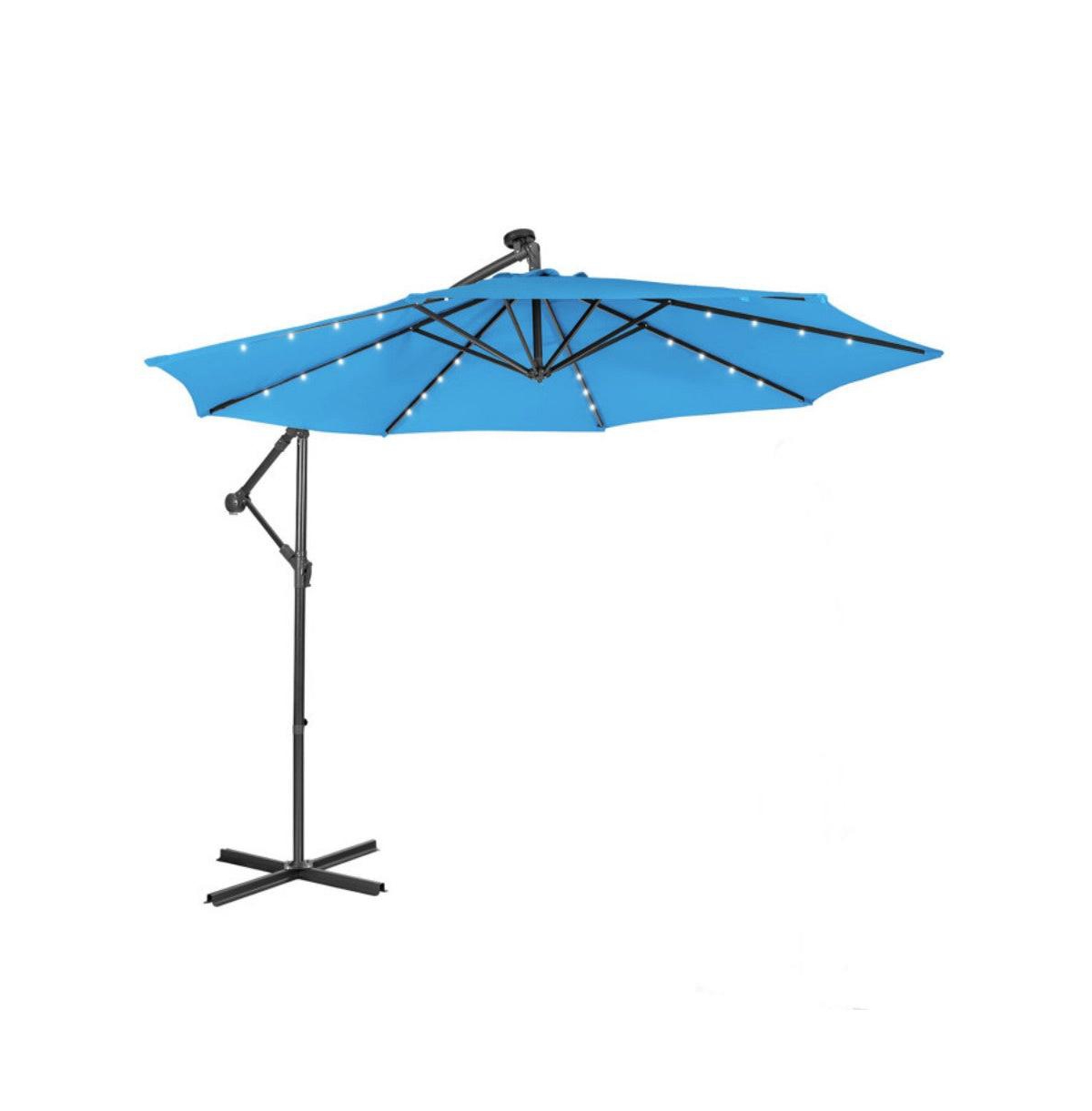 Click here for 10 Feet Patio Cantilever Umbrella with Tilting Sys... prices