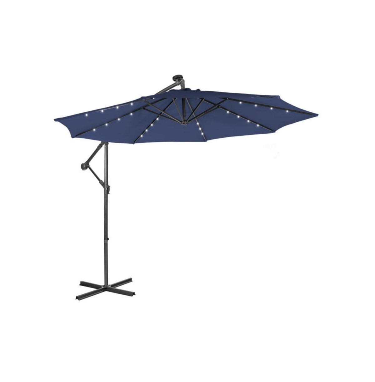 Click here for 10 Feet Patio Cantilever Umbrella with Tilting Sys... prices