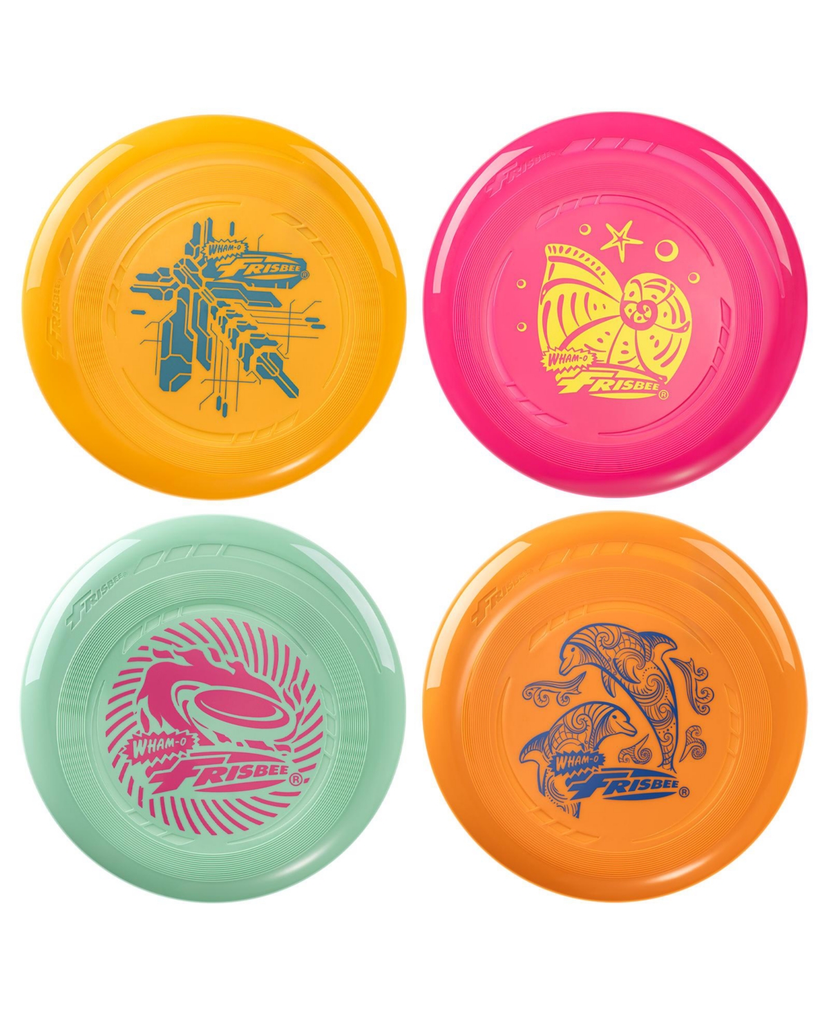Click here for Wham-o Frisbee Go 4 Pack Flying Disc  9 Inch Light... prices