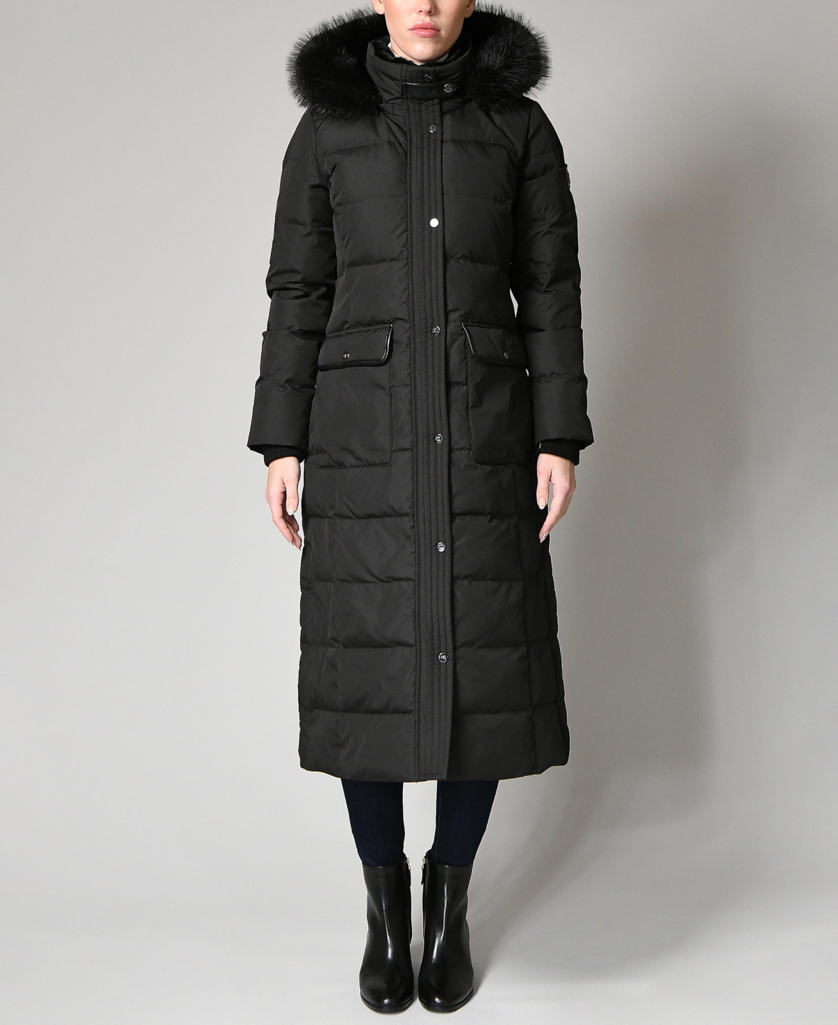 Click here for Lauren Ralph Lauren Womens Faux-Fur-Trim Maxi Puff... prices